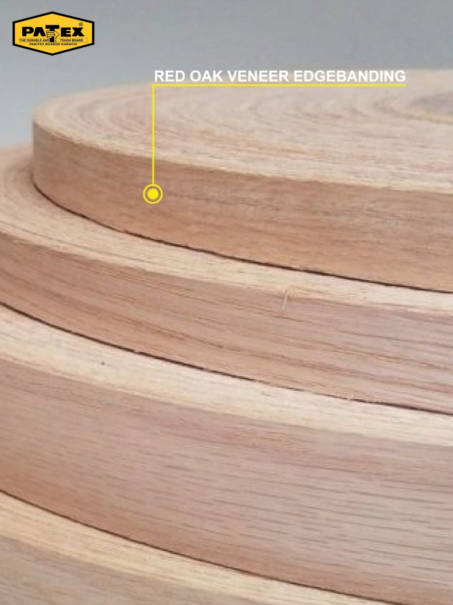 RED OAK VENEER EDGEBANDING - Patex