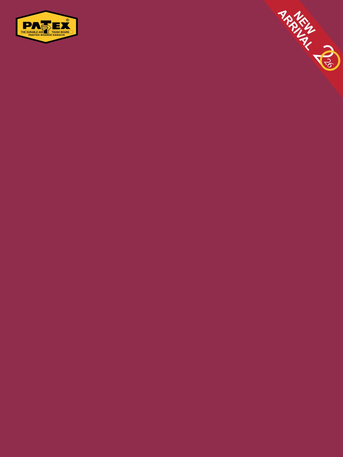 EP-625 ALPHA BURGUNDY - Patex
